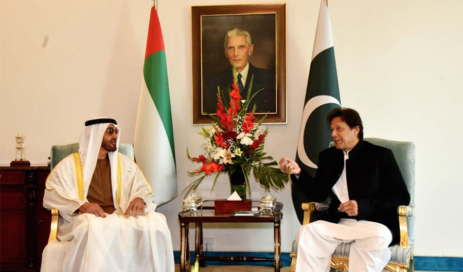 UAE’s Sheikh Mohammed, PM Khan hold ‘wide-ranging talks’ | Arab News PK