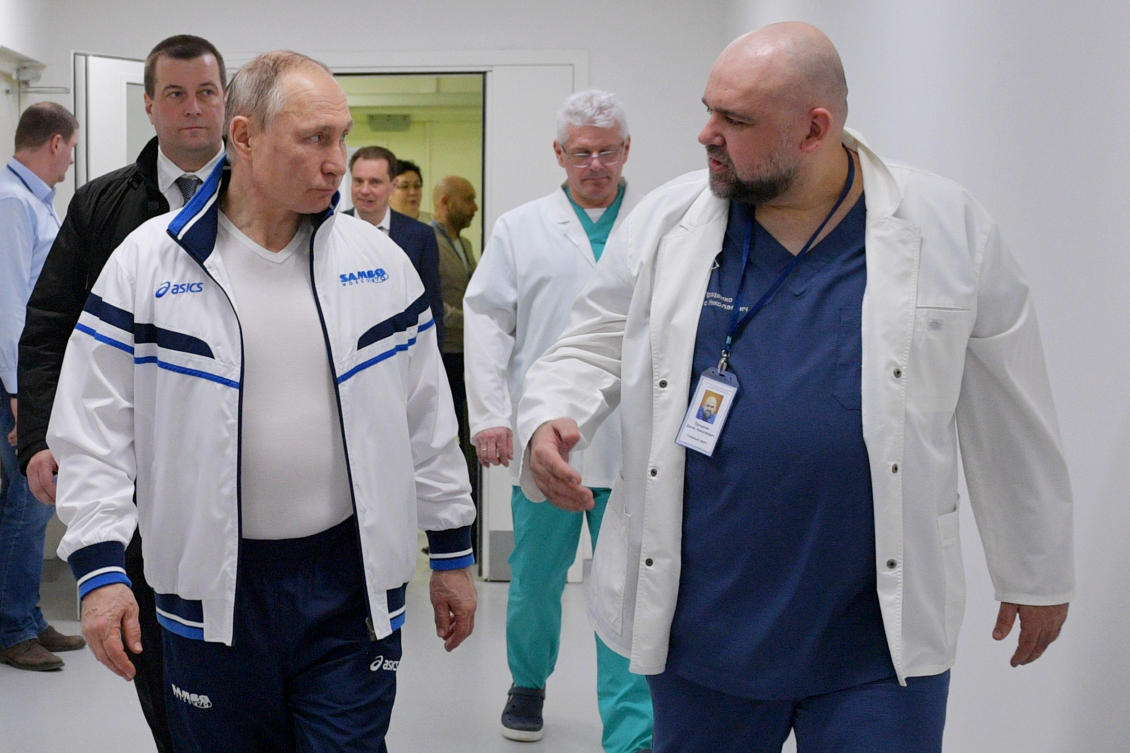 Russian doctor who met Putin last week diagnosed with coronavirus ...