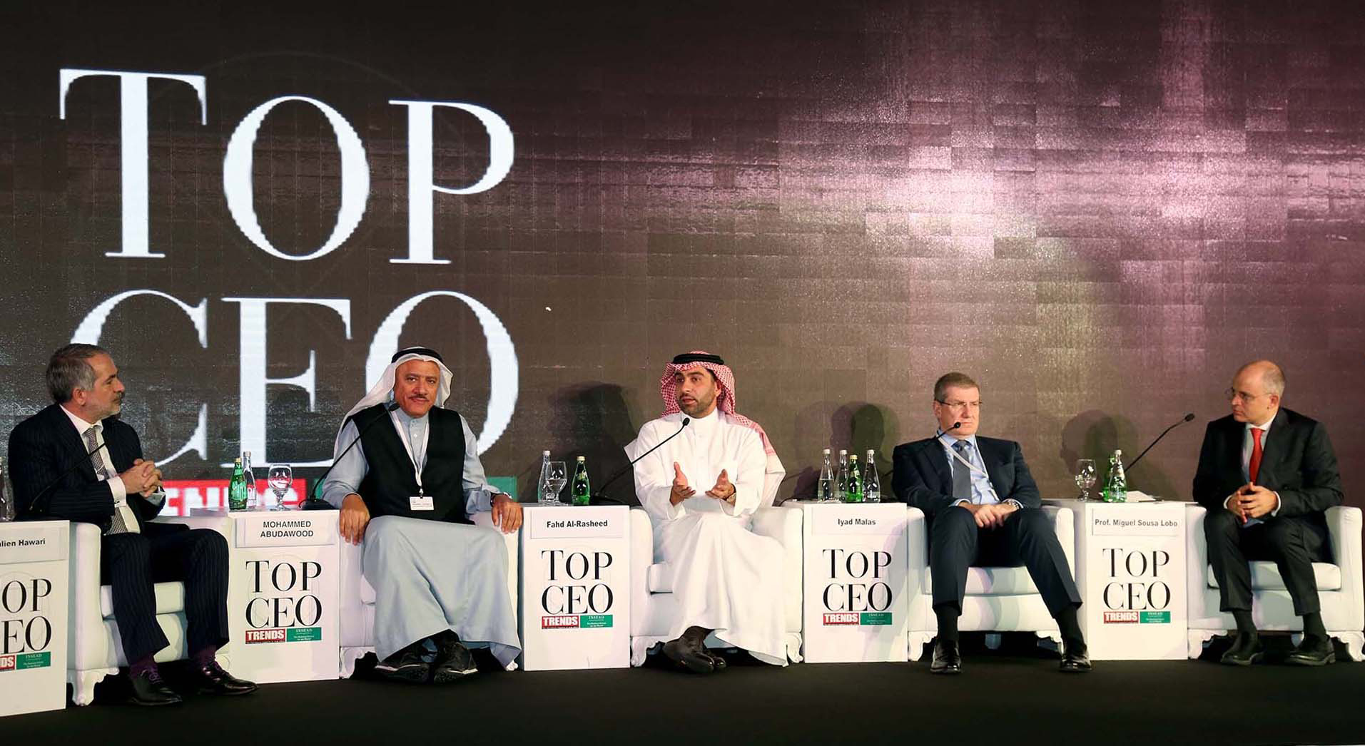Saudi business leaders, men and women gathered for Top CEO summit ...
