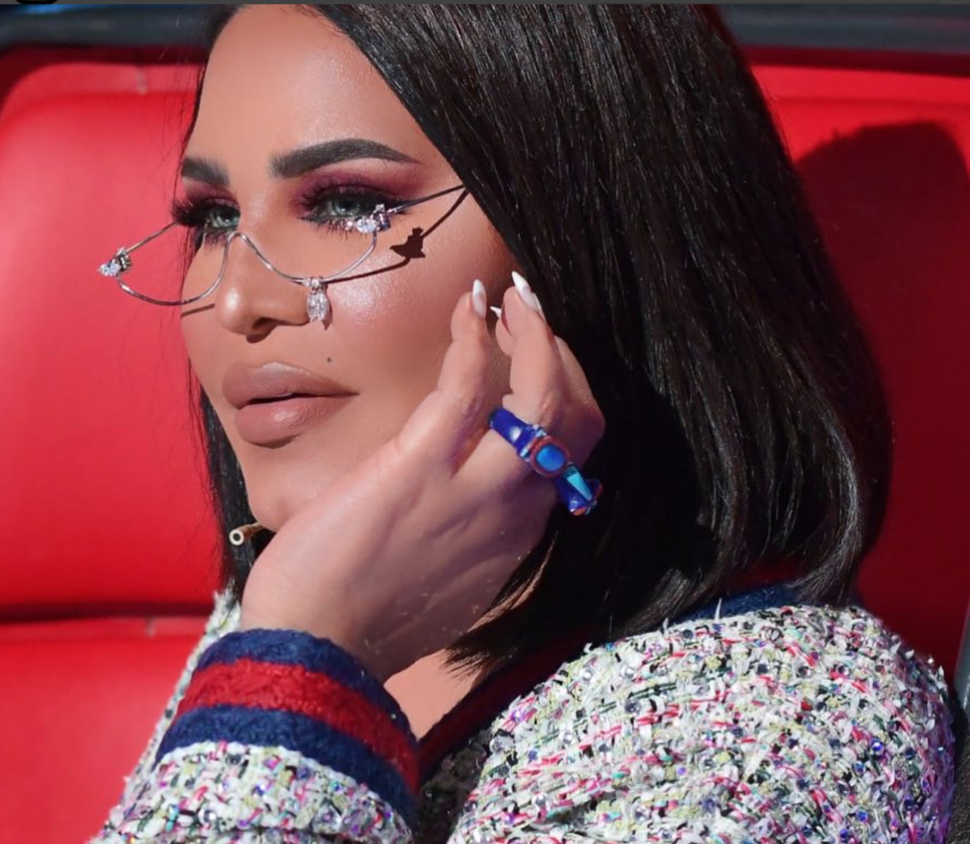Fashion mistake? Fans criticize Ahlam’s latest appearance at The Voice ...
