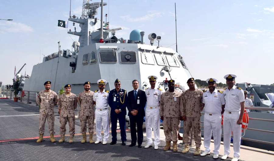 Pakistani naval ships participate in Abu Dhabi’s International Defence ...
