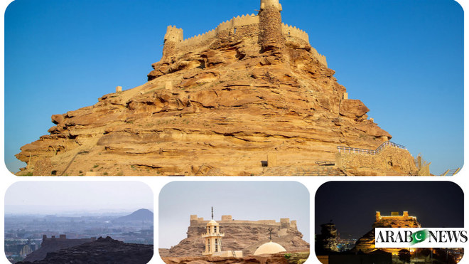 ThePlace: Zaabal Castle, Nabatean era fortress in Sakaka, northwest ...