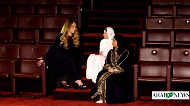 Mariah at Maraya: Pop diva wows crowd at Banyan Tree opening in AlUla ...