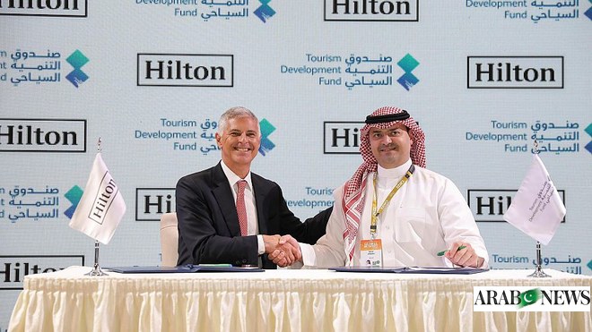Saudi Tourism Development Fund signs partnership agreement with Hilton ...