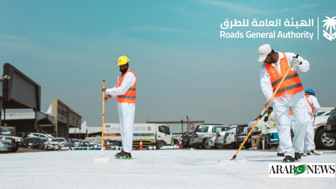 Saudi Arabia is testing a new technology for road cooling | Arab News PK