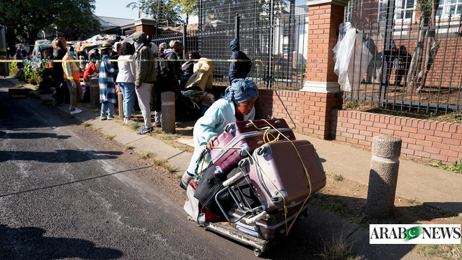 South Africa evicts asylum-seekers camped outside UN refugee office ...