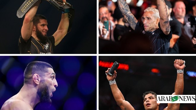 Two epic showdowns confirmed for UFC 294 in Abu Dhabi | Arab News PK