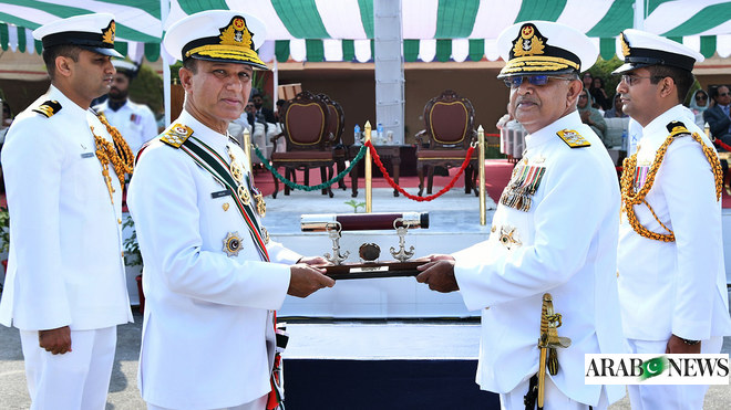 Pakistan’s new naval chief Admiral Naveed Ashraf takes charge | Arab ...