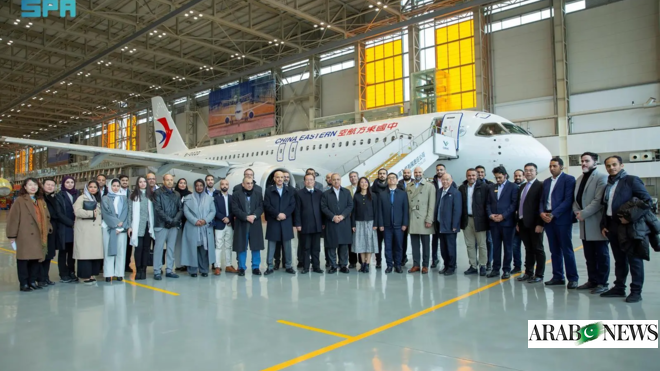 Saudi civil aviation delegation visits Chinese aircraft manufacturing ...