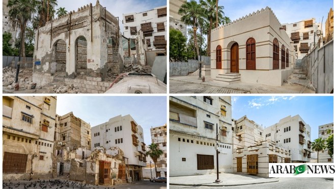 Project to save Historic Jeddah buildings completed thanks to SR50m ...