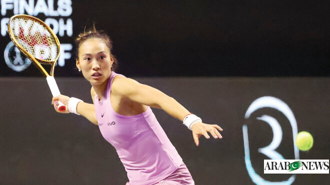 China’s Zheng downs Rybakina at WTA Finals | Arab News PK