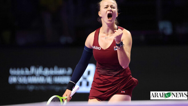 Krejcikova ends Pegula’s last-four hopes at WTA Finals | Arab News PK