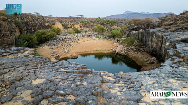 Aseer’s nature-sculpted basalt columns tell ancient volcanic tales ...