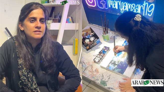 Maryam Ali, Karachi artist with rare eye condition, earns acclaim for ...