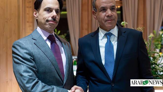 Prince Faisal holds talks with Egyptian foreign minister at WEF | Arab ...