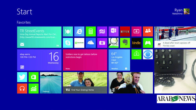 Microsoft releases long-awaited Windows 8.1 upgrade | Arab News PK