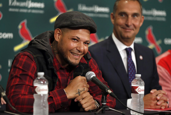 Molina, Cardinals add $60 million over 3 years through 2020 | Arab News PK