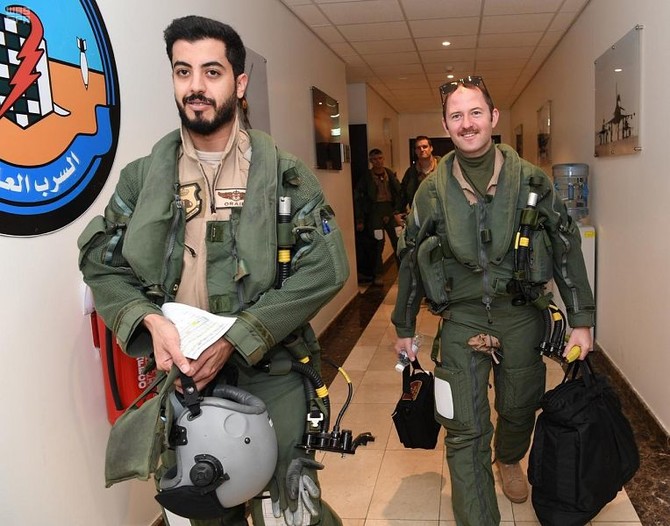 Royal Saudi Air Force carries out joint exercises with UK’s RAF | Arab ...