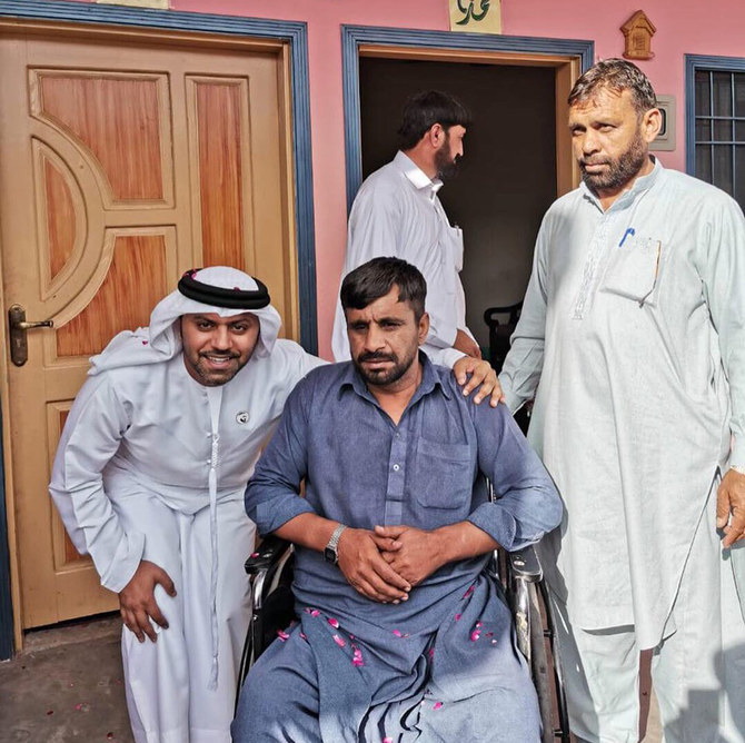 Paralyzed Pakistani man thrilled to be gifted four-bed home by UAE ...