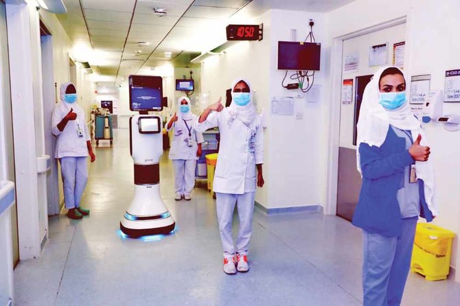 Saudi hospital uses robot medic to treat virus patients | Arab News PK