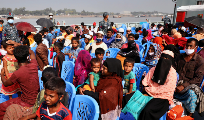 Rohingya refugees at Bhasan Char observe first ‘isolated’ Eid Al-Fitr ...