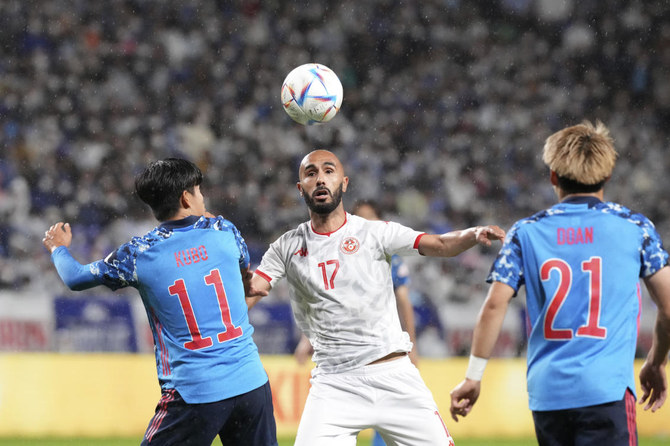 Tunisia beat Japan 3-0 in friendly between World Cup teams | Arab News PK