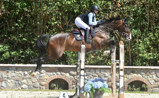 Saudi Arabian equestrian talent Sara Jedea eyes Olympic dream | Arab ...