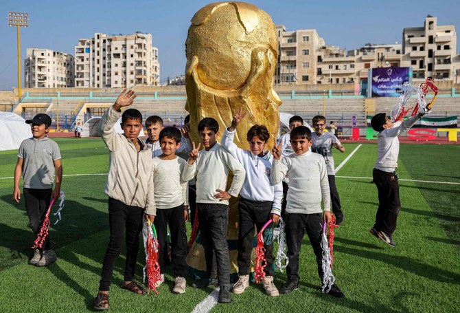 Children in Syria’s Idlib hold their own World Cup | Arab News PK