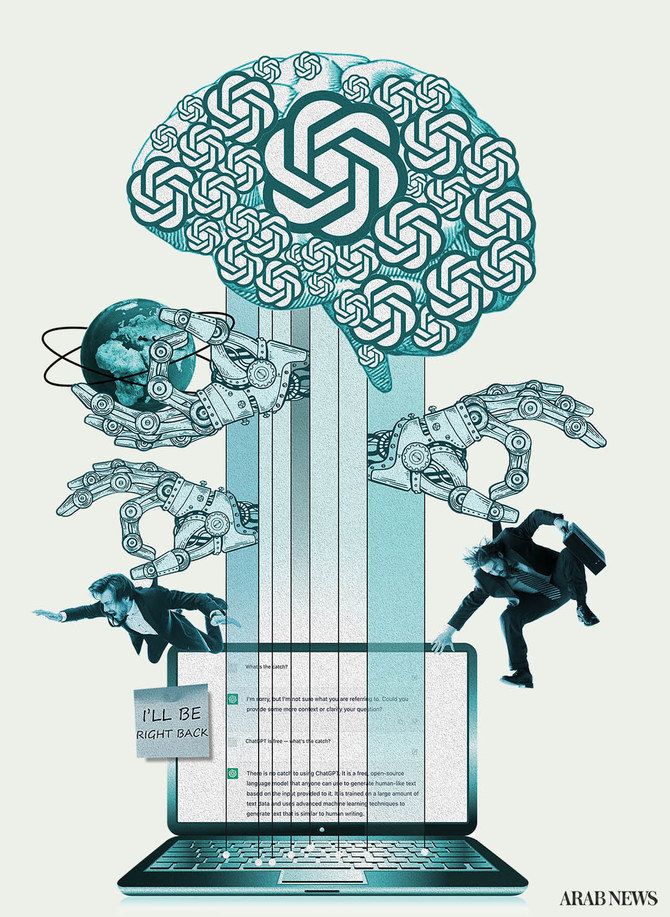 Runaway growth of AI chatbots portends a future poised between utopia ...