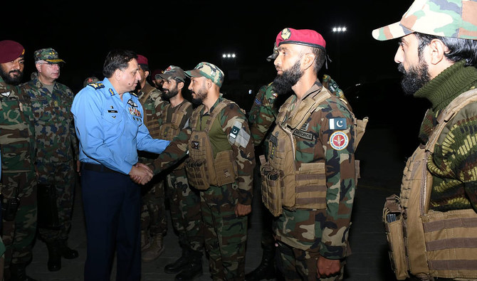 Pakistan Air Force chief lauds security personnel for thwarting attack ...
