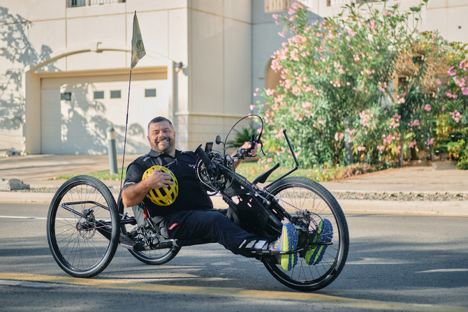 KAUST professor ‘giving back to Saudi’ in handcycle journey across ...