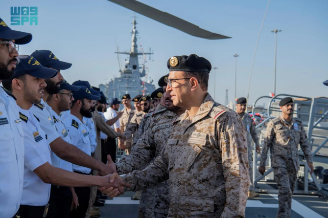 Royal Saudi Navy receives Spanish-made vessel Hail at King Faisal Naval ...