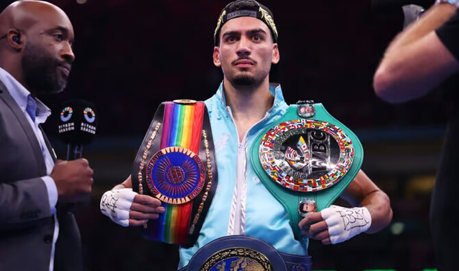 Pakistani-origin boxer Hamzah Sheeraz wins European middleweight title ...