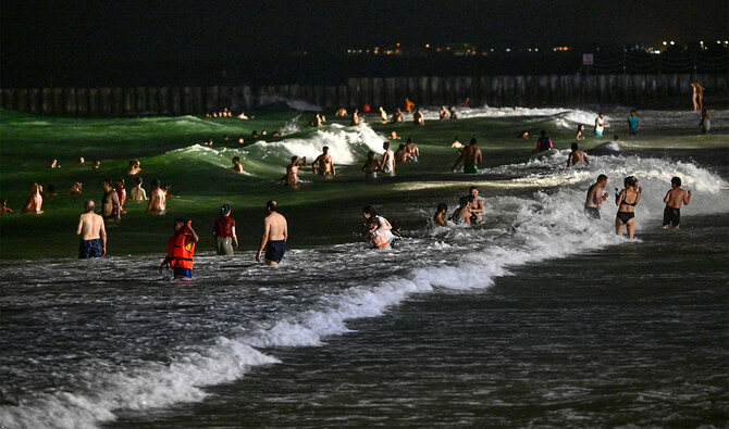 Too hot by day, Dubai’s floodlit beaches are packed at night | Arab News PK