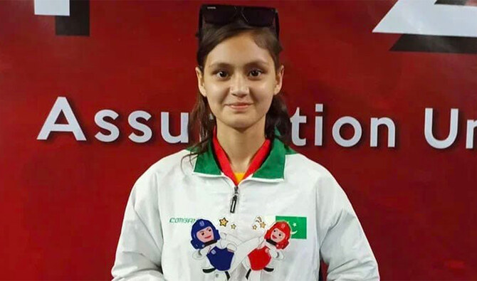 Pakistan’s youngest taekwondo champion Ayesha Ayaz represents country at Qatar championship ...