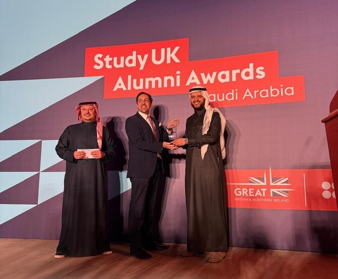 Saudi graduates of UK universities honored with awards for career ...