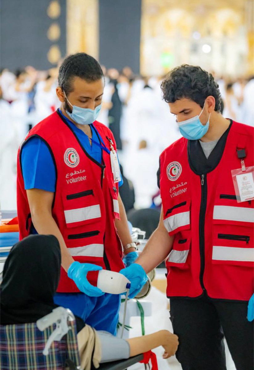 The Grand Mosque’s volunteers — a culture loved by Saudis | Arab News PK