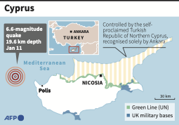 6.6-magnitude quake hits off west coast of Cyprus: USGS | Arab News PK