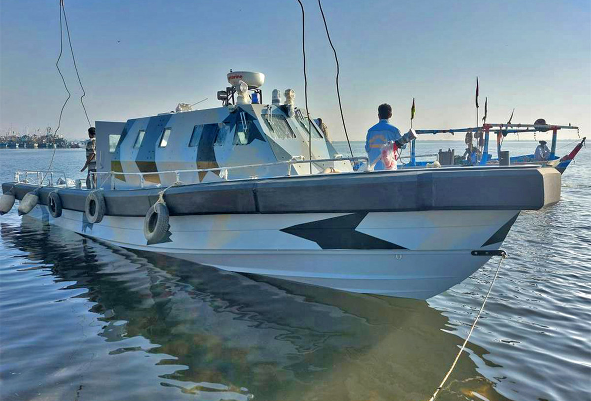 Pakistan launches first locally-built, multipurpose assault boat | Arab ...